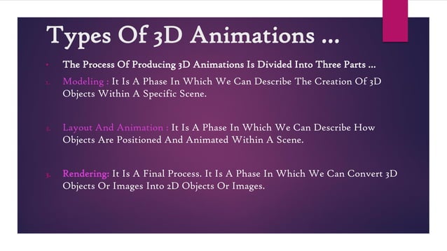 Explain Animation & Types Of Animation In Computer Graphics | PDF
