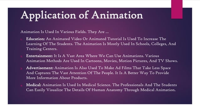 Explain Animation & Types Of Animation In Computer Graphics | PDF