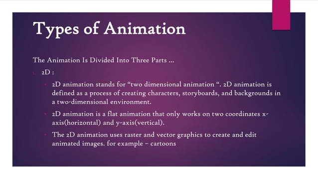 Explain Animation & Types Of Animation In Computer Graphics | PDF