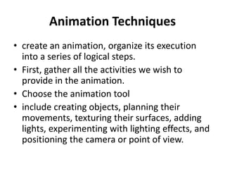 Multimedia Animation, Introduction, History, Types | PPTX