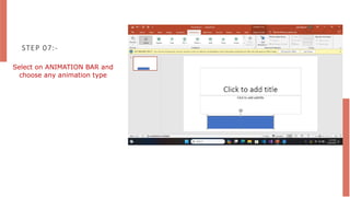 animation-in-PowerPoint : how to use animation in powerpoint | PPT