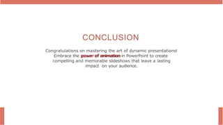 animation-in-PowerPoint : how to use animation in powerpoint | PPT