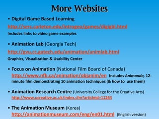 Research Animation and Animators | PPT