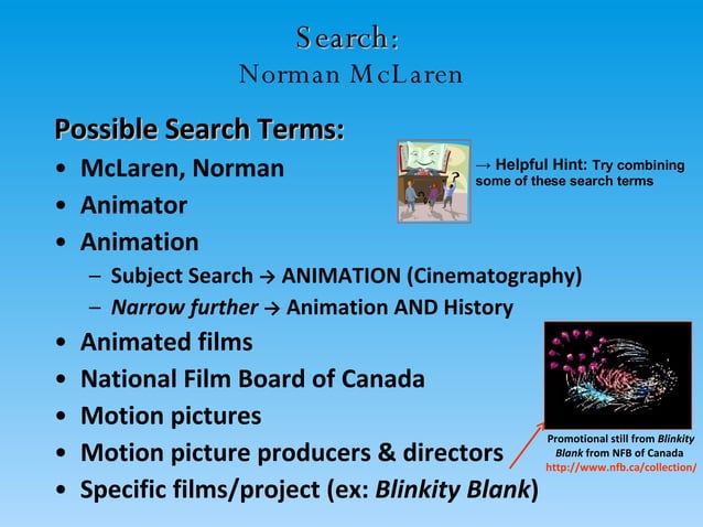 Research Animation and Animators | PPT