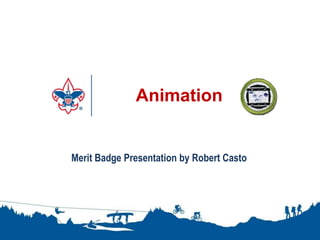 Animation Merit Badge Presentation | PPTX