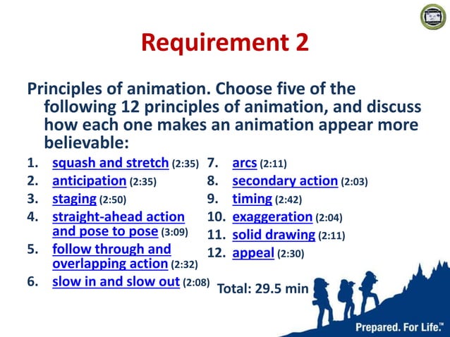 Animation Merit Badge Presentation | PPTX