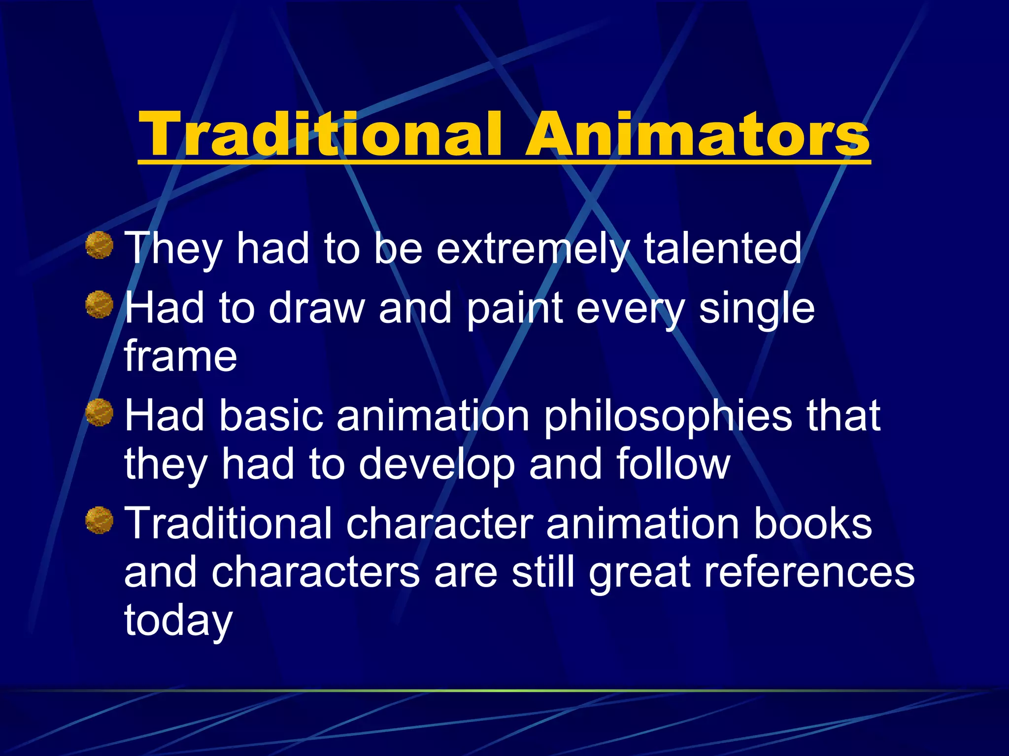 Animation: The Basic Skills | PPT