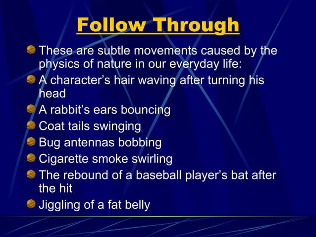 Animation: The Basic Skills | PPT