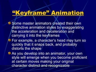 Animation: The Basic Skills | PPT