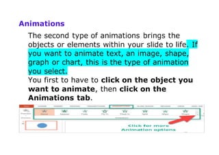 Animation in powerpoint part 1 | DOCX