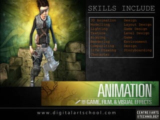 Animation for Game, Film and Visual Effects at Centre for Arts and ...