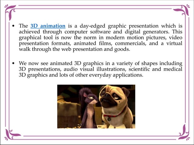Animation 2D and 3D | PPT