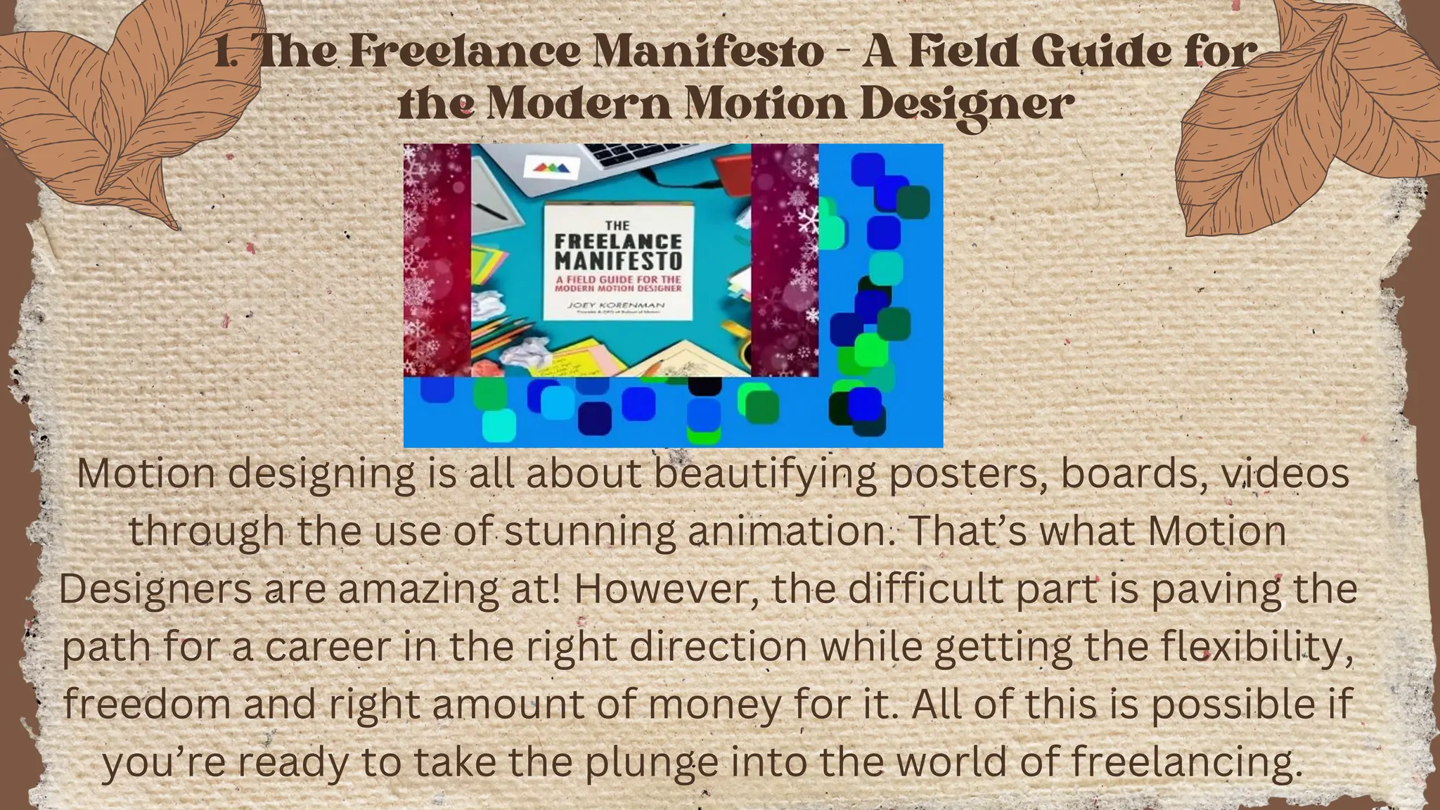 Top 10 Animation Books for Beginners Pursuing Animation | PDF