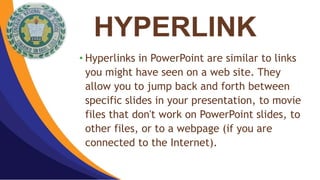 ANIMATION AND HYPERLINK.pptx