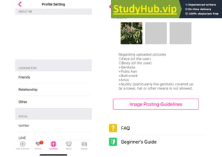 Animation And The Role Of App Architecture In Structuring Self-Presentation Online | PPT
