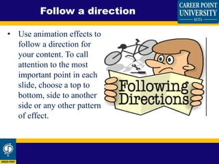 Animation basics for presentation 1 | PPTX