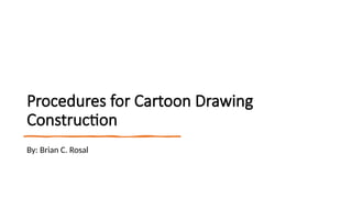 Animation basic rules art style and procedure for animating | PPTX