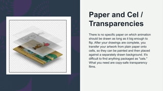 Animation introduction and Materials use in Animation | PPT