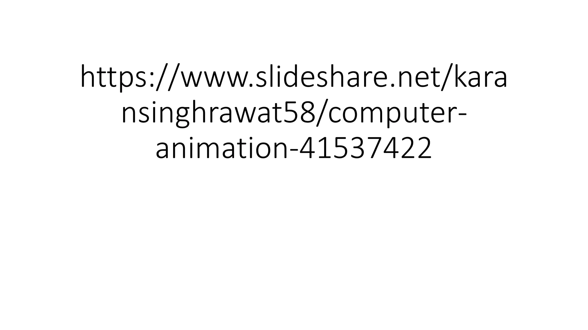 animation disscasion.pptx | Computer Animation | Computer Software and Applications