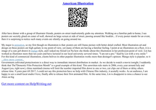 Animation Essay | PPT