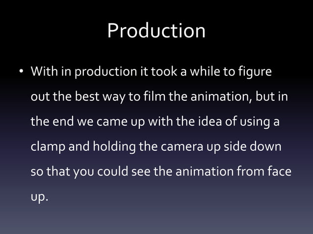Animation Evaluation | PPT