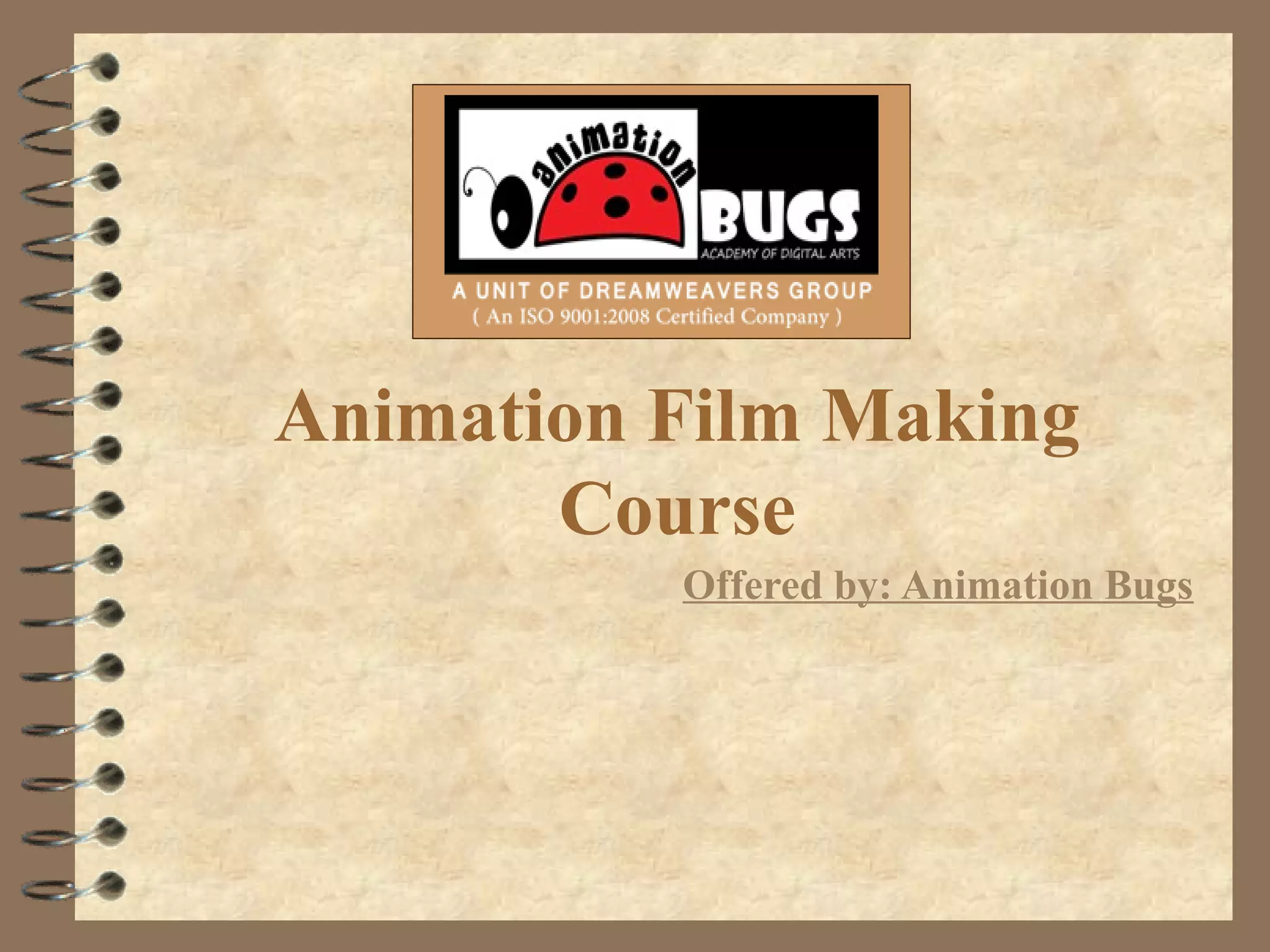 Animation Film Making Course | PPT | Computer Animation | Computer Software and Applications