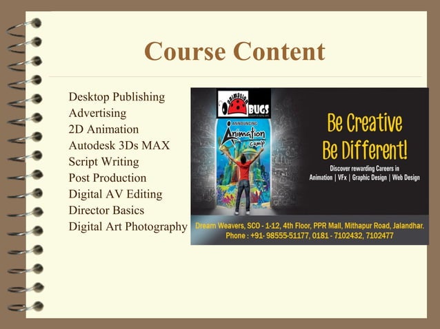 Animation Film Making Course | PPT | Computer Animation | Computer Software and Applications