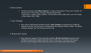 Animation Report (MAPEH-Arts Grade 10 Quarter 3) | PPTX