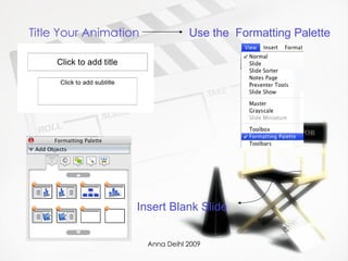 Animation HInts | PPT