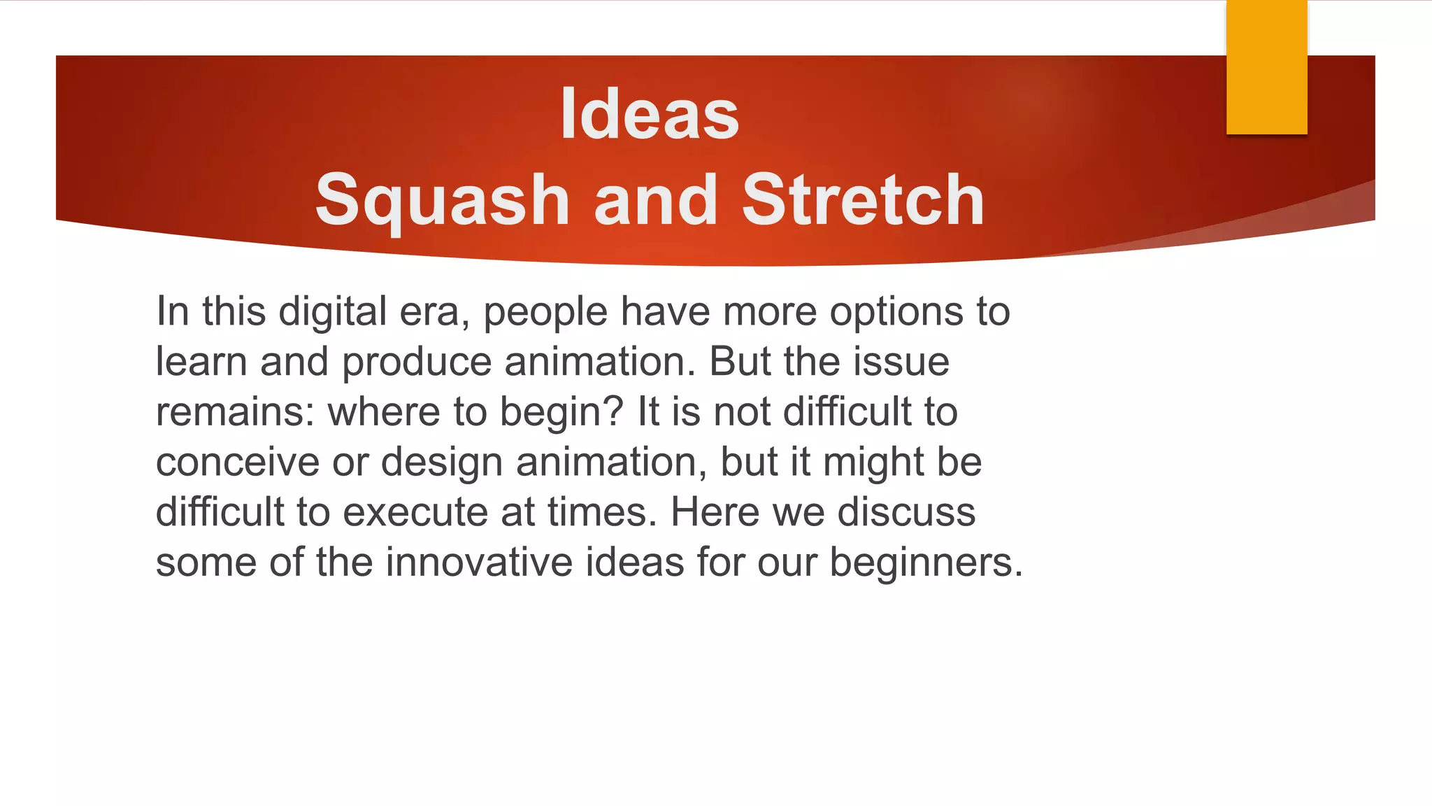 Animation Ideas - Arena Animation Tilak Road | PPTX