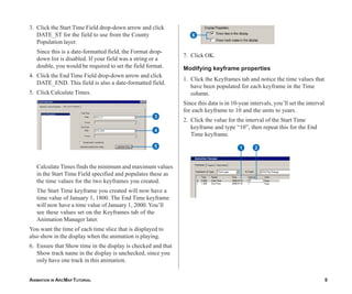 Animation in arc_map_tutorial | PDF
