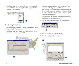 Animation in arc_map_tutorial | PDF