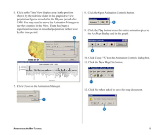 Animation in arc_map_tutorial | PDF