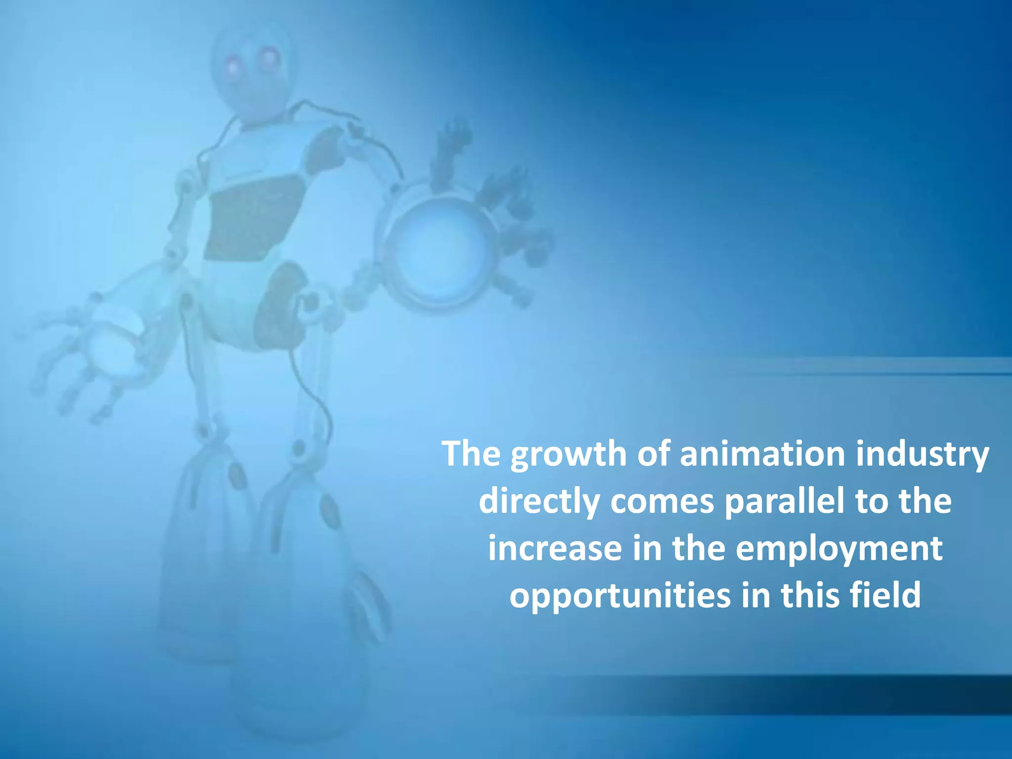 Animation industry is growing fast | PPTX