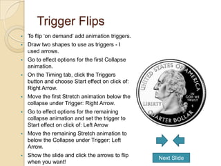 Animation in power point | PPTX