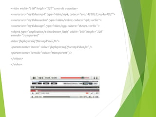 Animation in the web | PPTX