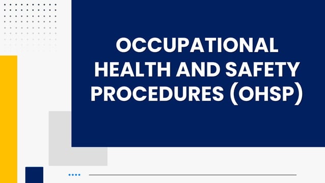 Animation Lesson 3 - Occupational Health and Safety Procedures.pdf ...