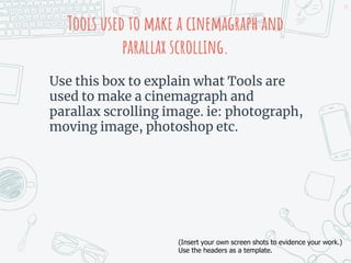 Animation logbook | PPT