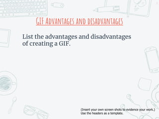 Animation logbook | PPT