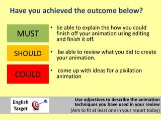 Animation lv2 wk8 | PPT