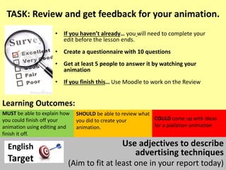 Animation lv2 wk8 | PPT