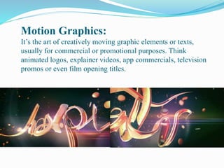 Presentation On Animation | PPTX