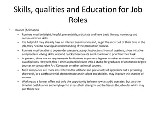 Animation production presentation | PPT