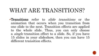 Animations-vs-Transitionlguffififfyfhcohcogxog | PPT
