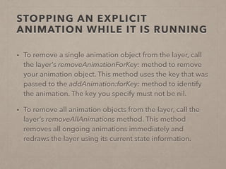 A short guide to animations in iOS | PDF