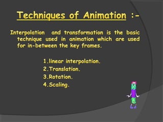 ppt on animations | PPT | Computer Animation | Computer Software and Applications