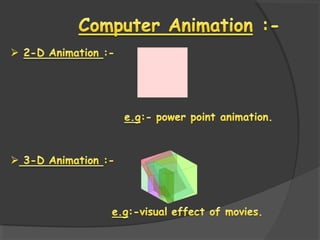 ppt on animations | PPT | Computer Animation | Computer Software and Applications