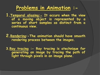 ppt on animations | PPT | Computer Animation | Computer Software and Applications