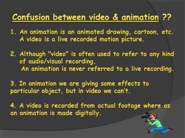 ppt on animations | PPT | Computer Animation | Computer Software and Applications