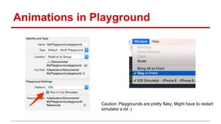 Animations & swift | PPT